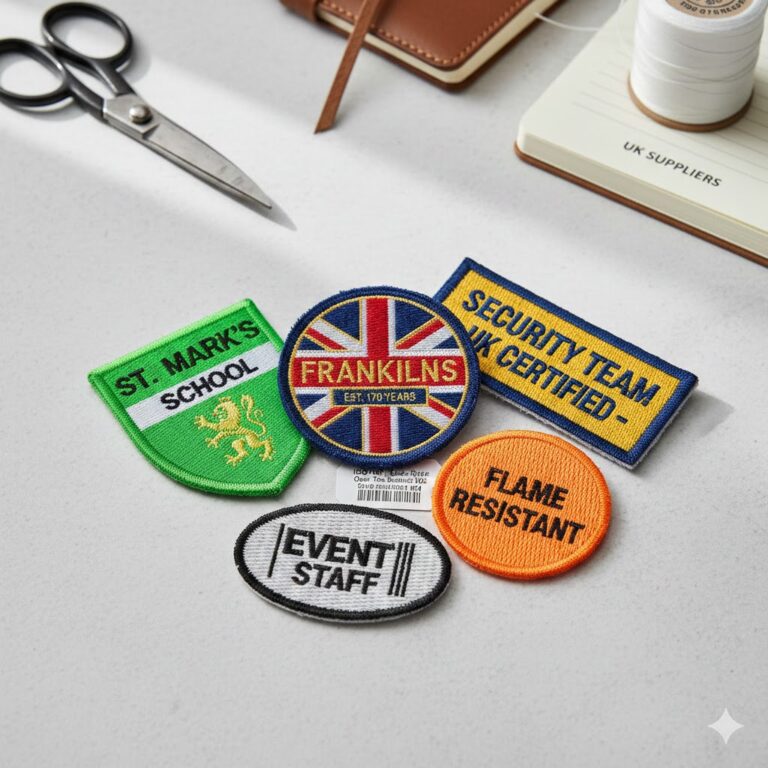 Why UK Brands Prefer Custom Cloth Badges for Uniforms and Workwear ...